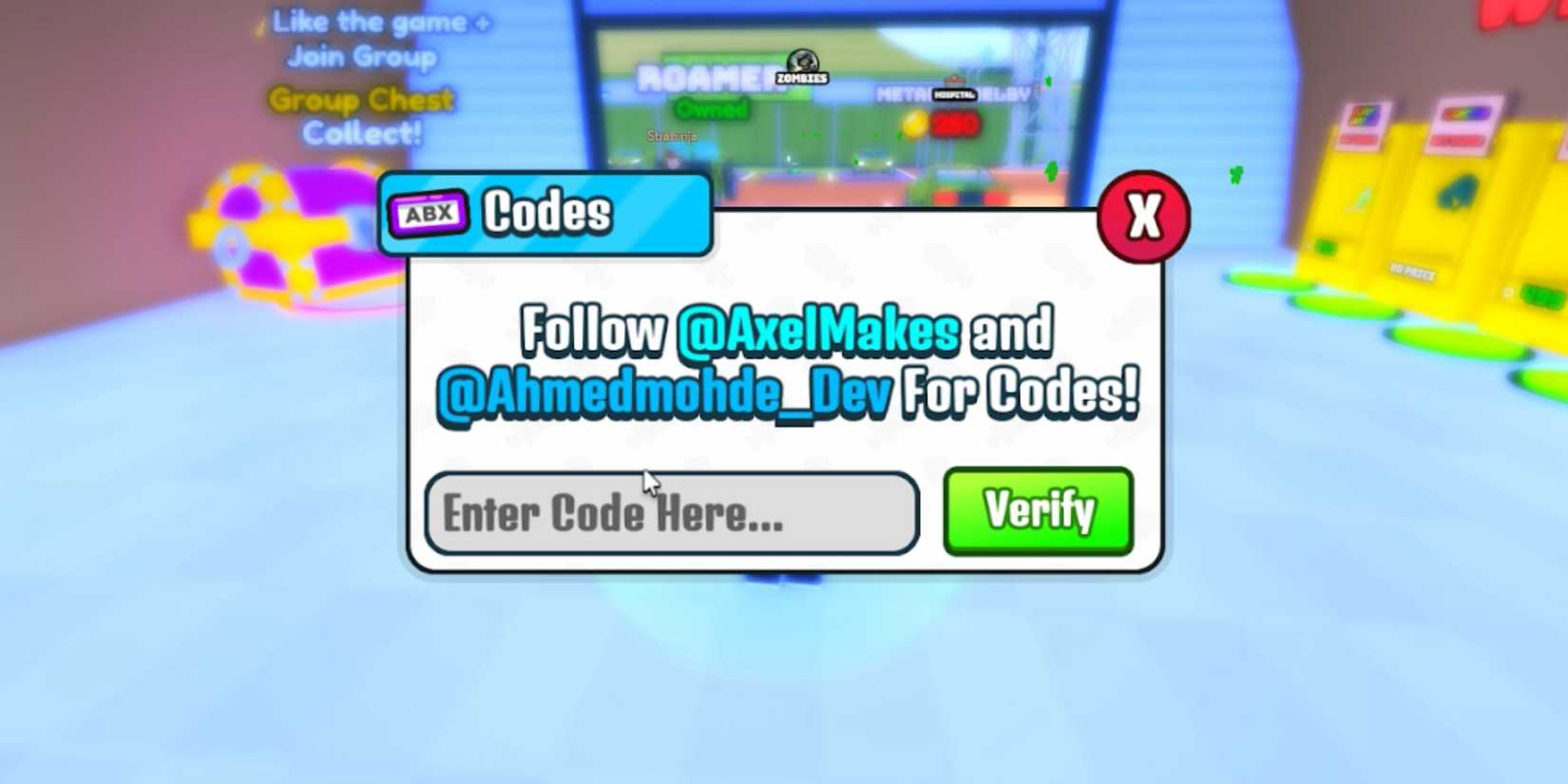 Roblox: Zombies Vs Humans Codes