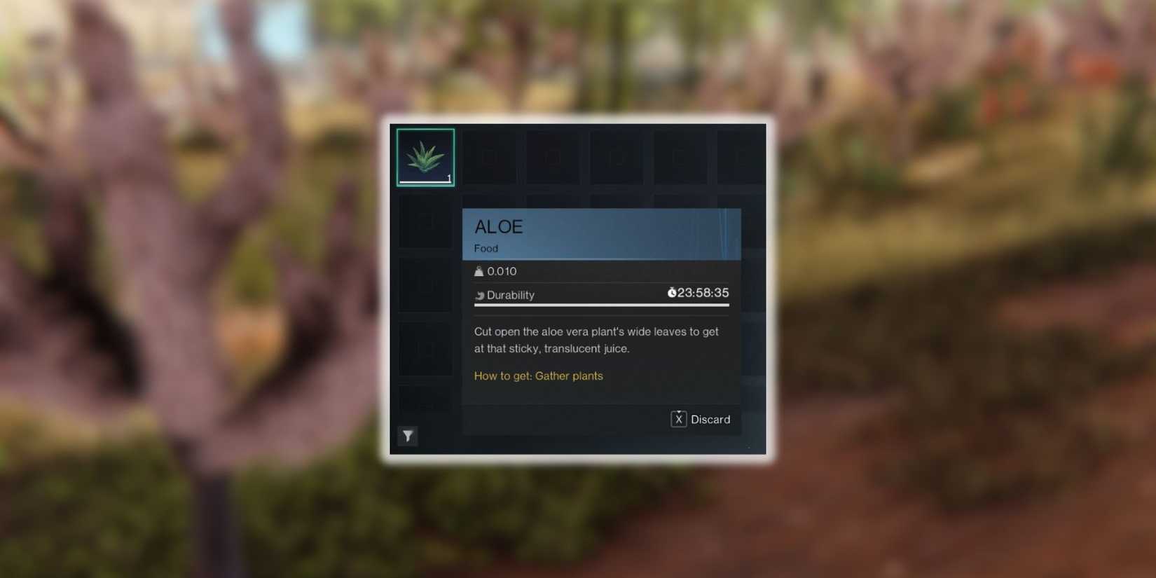 Once Human: How To Get And Use Aloe Vera