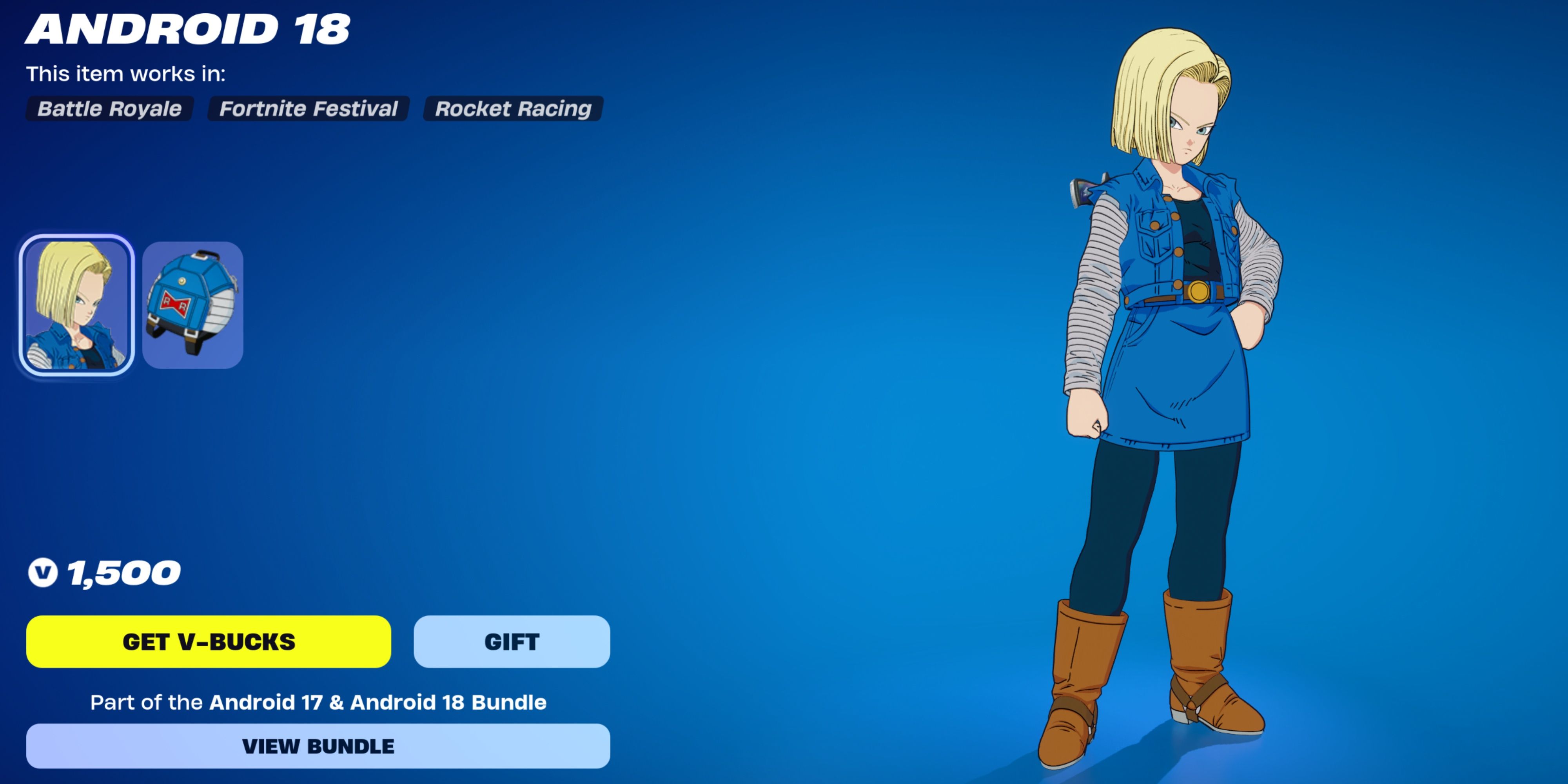 Every Dragon Ball Skin in Fortnite