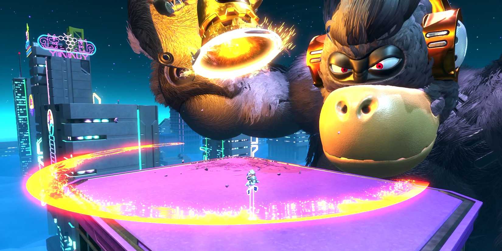 Astro Bot: Gorilla Nebula Boss Fight Guide (Mighty Chewy)