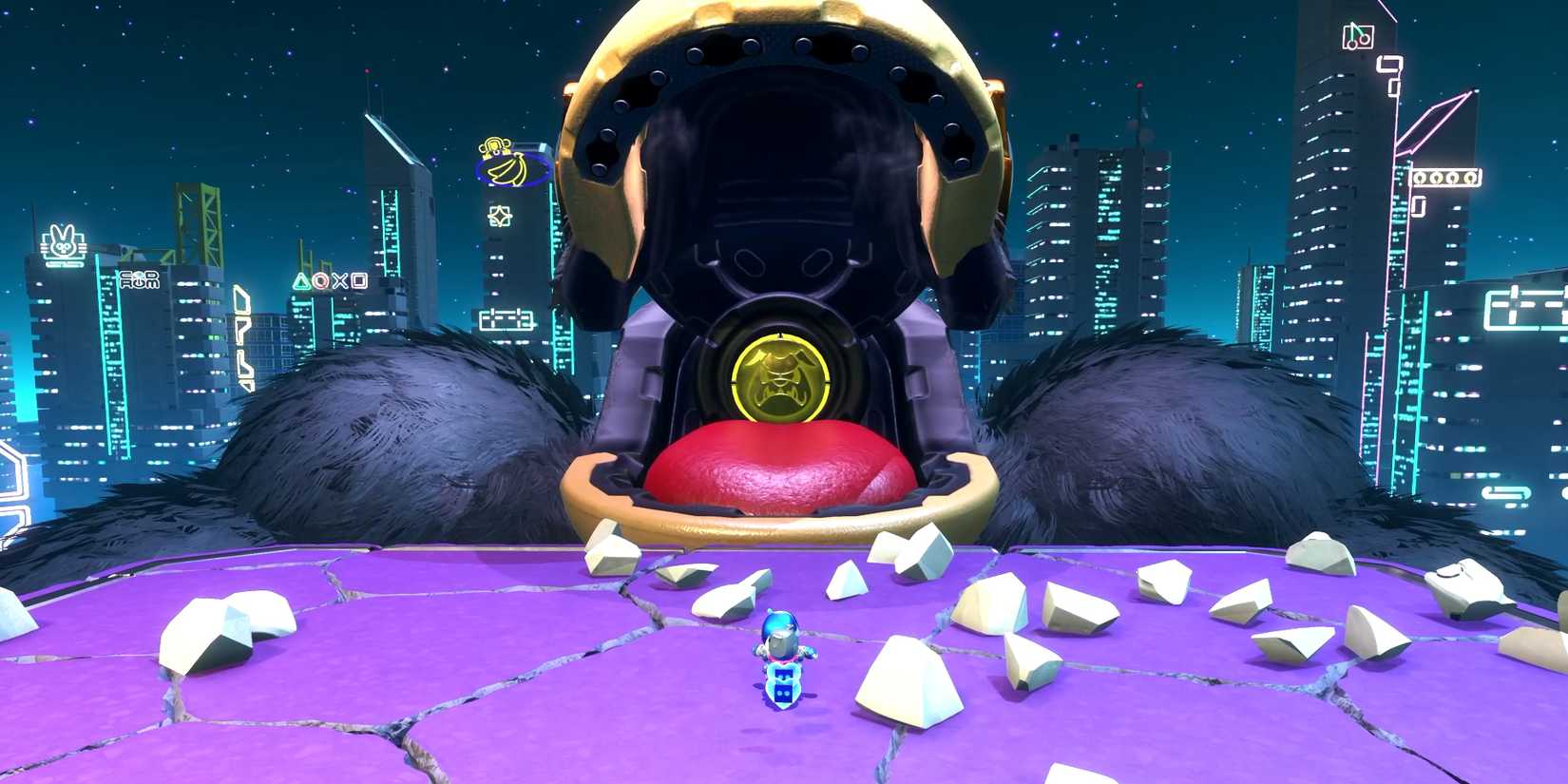 Astro Bot: Gorilla Nebula Boss Fight Guide (Mighty Chewy)