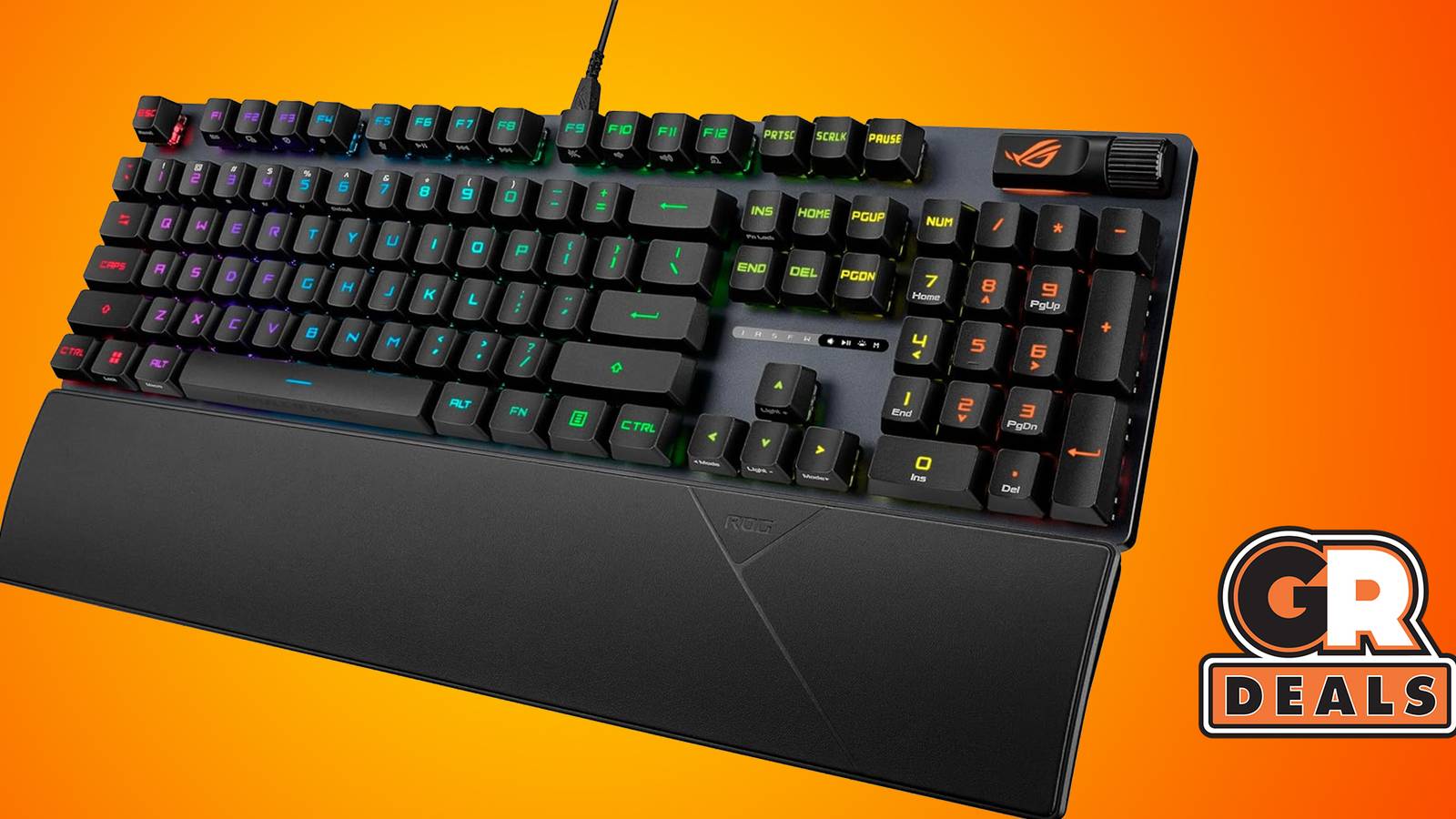 Snag a Limited-Time Amazon Deal on This Optical Gaming Keyboard From Asus