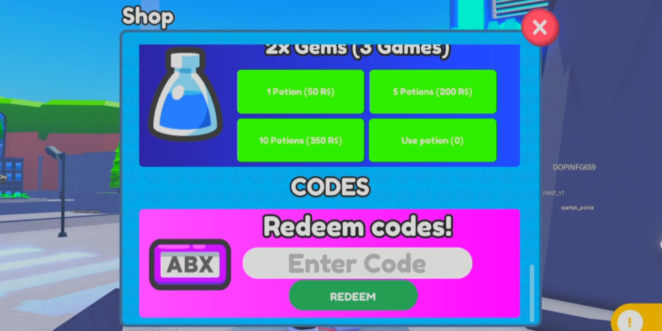 Roblox: Bathroom Defense 2 Codes