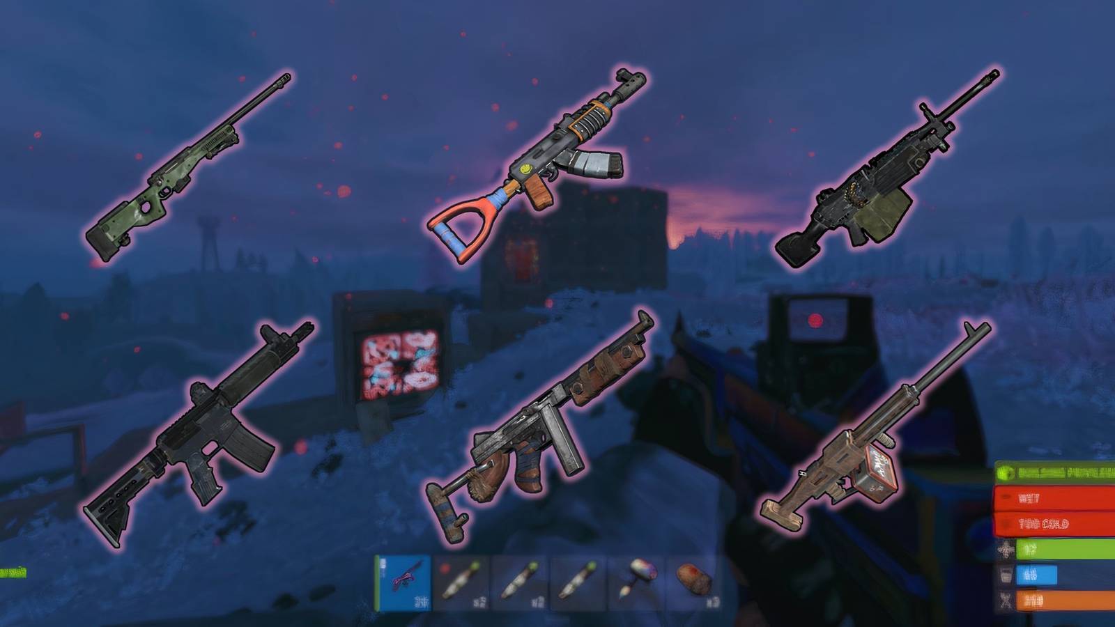The Best Guns In Rust