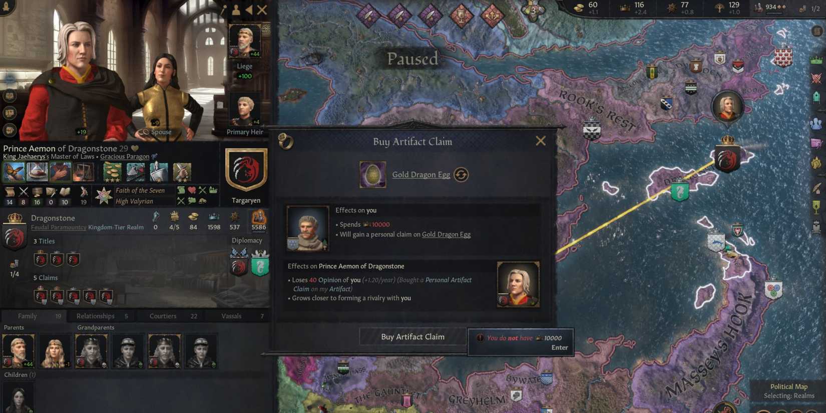 如何在CK3 AGOT中孵化龙蛋 - Recmg.com