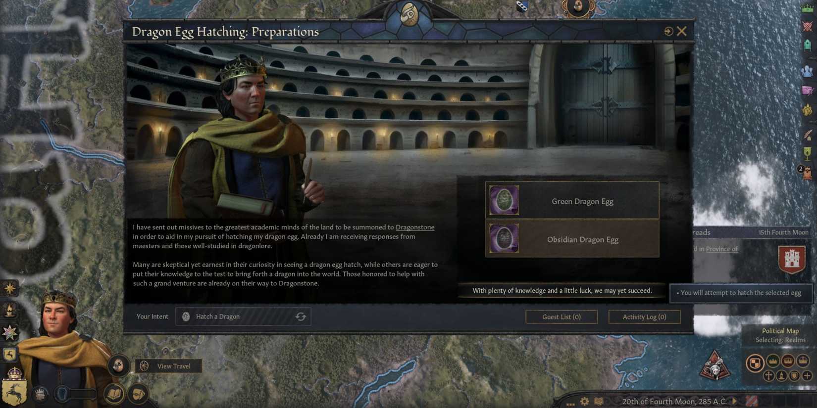 如何在CK3 AGOT中孵化龙蛋 - Recmg.com