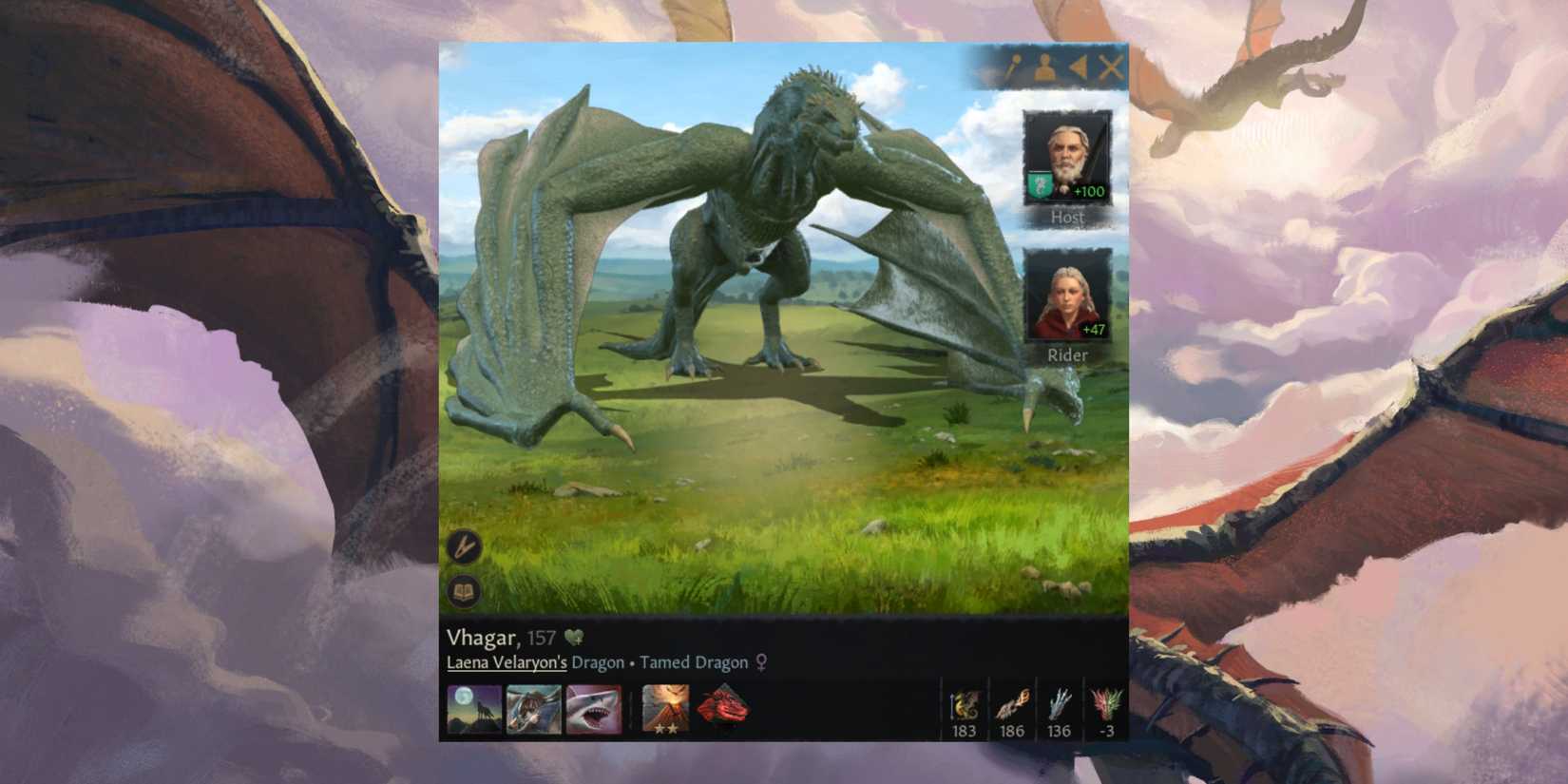 The Best Dragons In CK3 AGOT