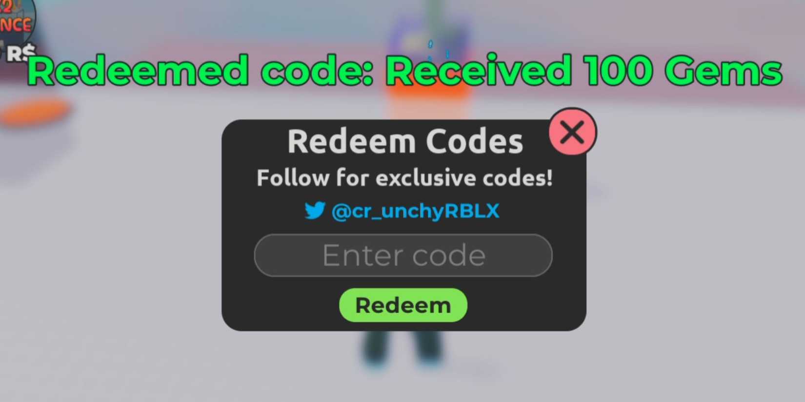 Roblox: Destroy the Tower! Codes