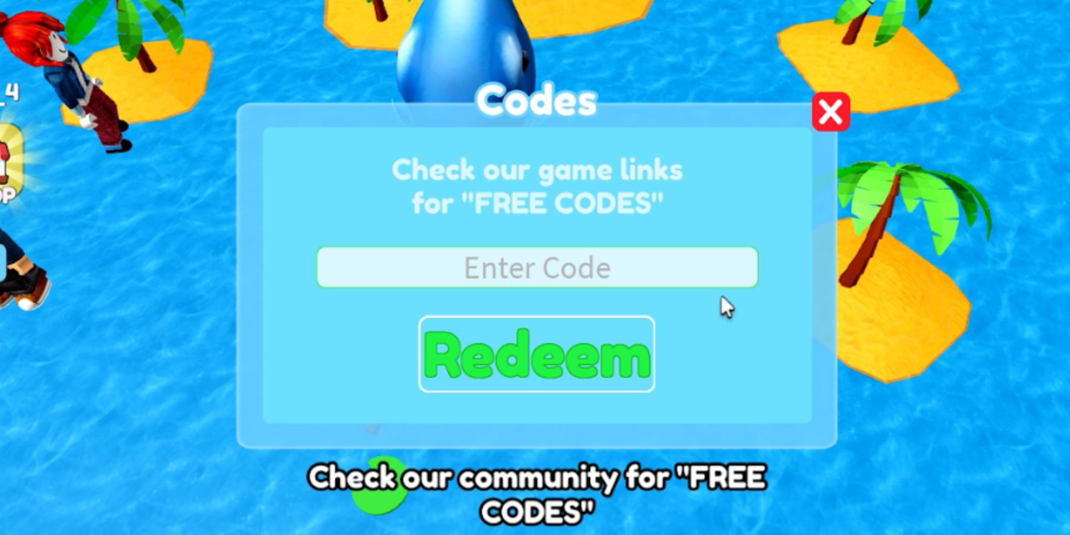 Roblox: Don't Press The Button X Codes