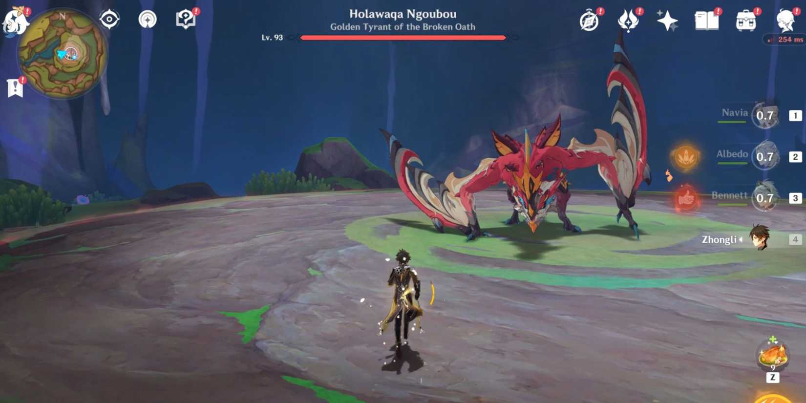 How To Beat Goldflame Qucusaur Tyrant In Genshin Impact