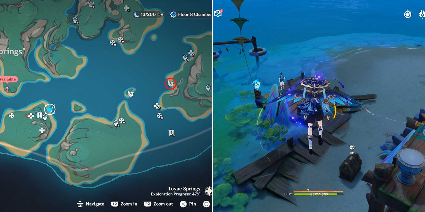 Azure Obsidian Ring/Fragments Locations: All Precious & Luxurious Chest ...