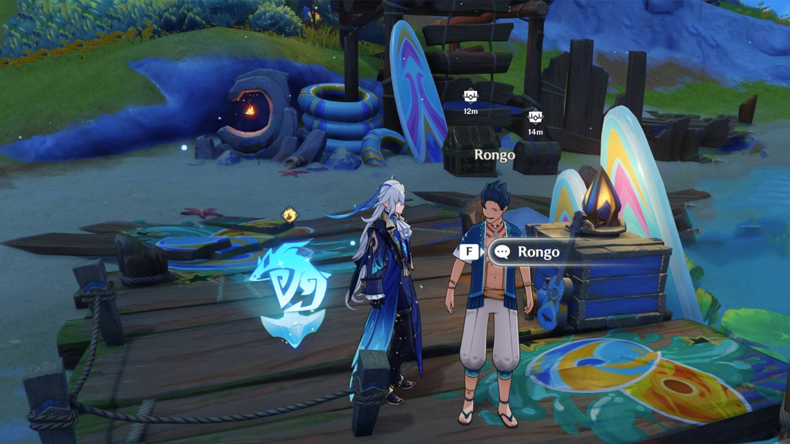 Shiny Shells Location In Stride on Rainbows, Split the Waves Quest ...