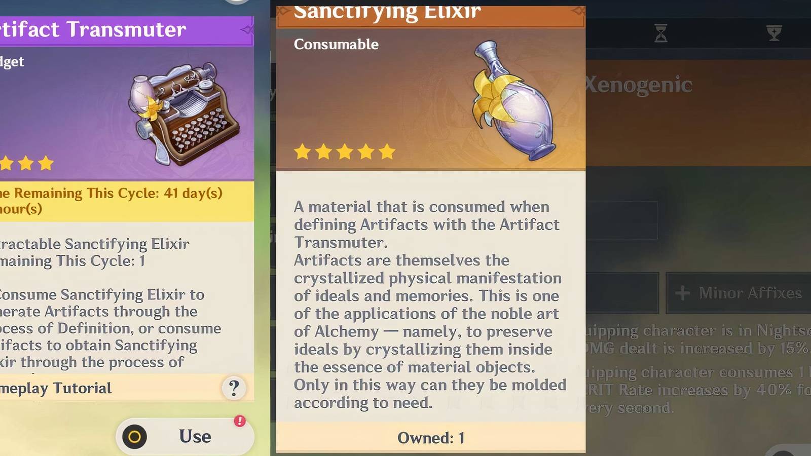 How to Get Sanctifying Elixir to Craft Custom Artifacts in Genshin Impact