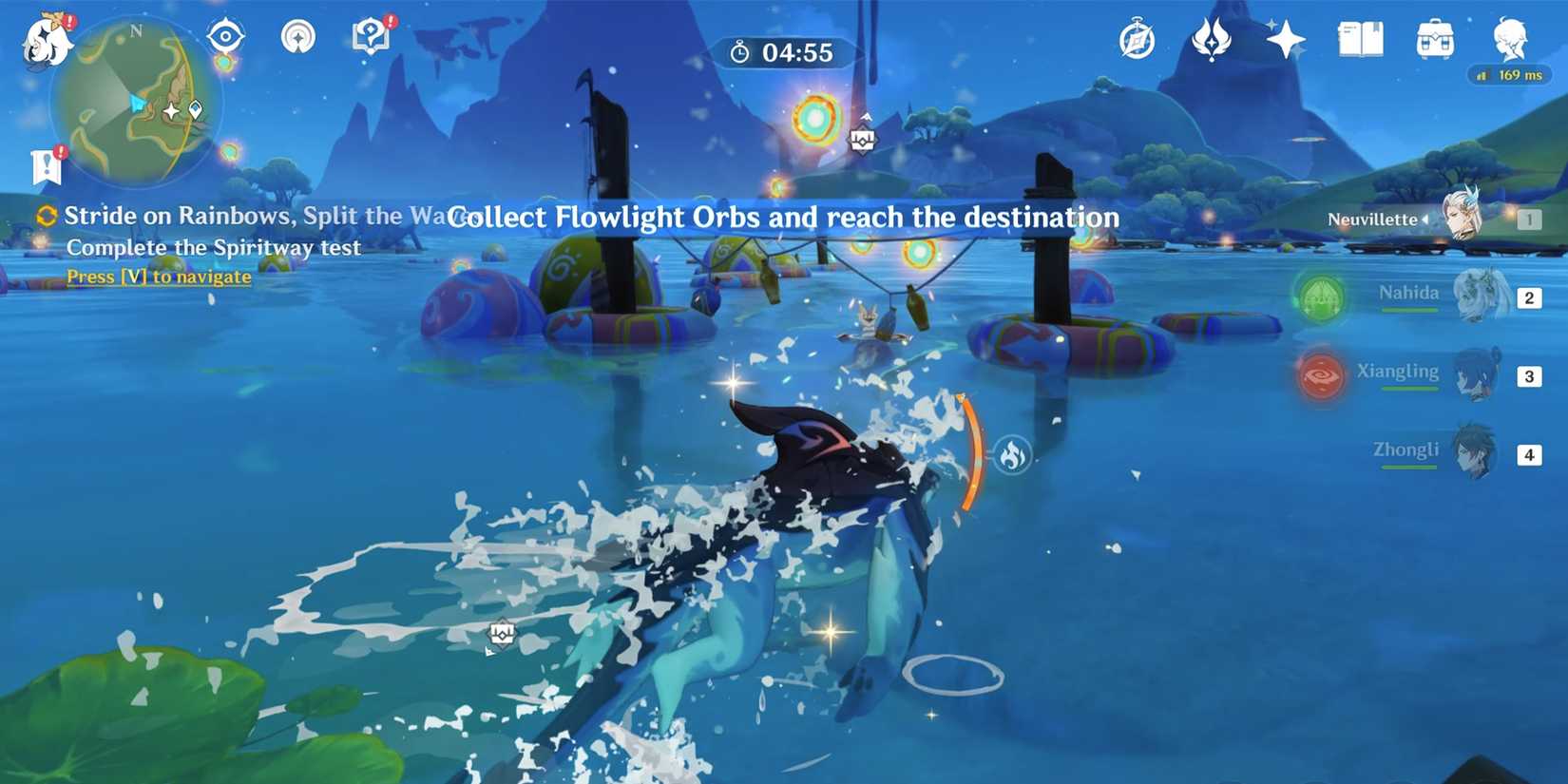 Shiny Shells Location In Stride on Rainbows, Split the Waves Quest ...