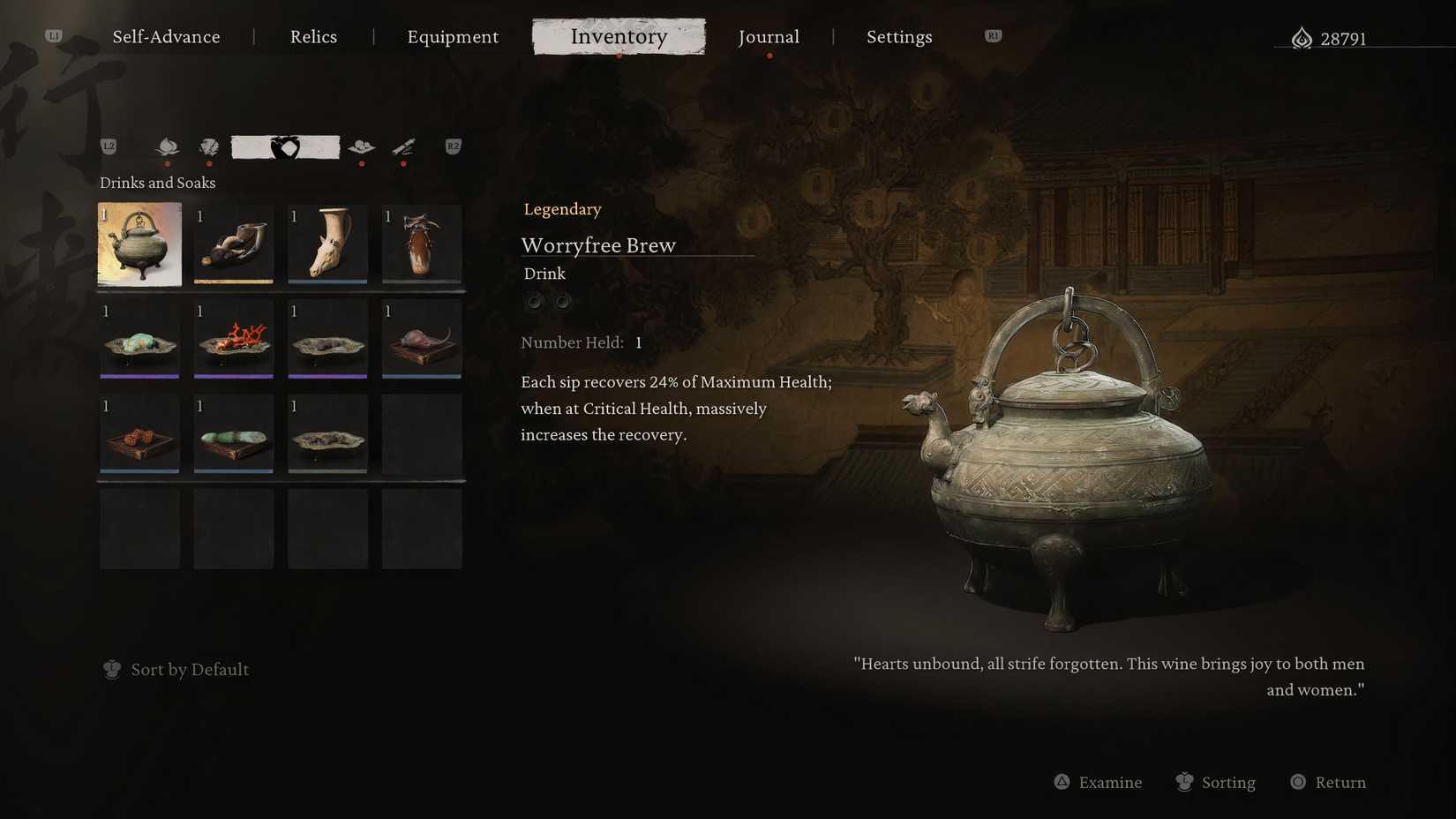 Black Myth: Wukong - How To Get The Worryfree Brew Drink