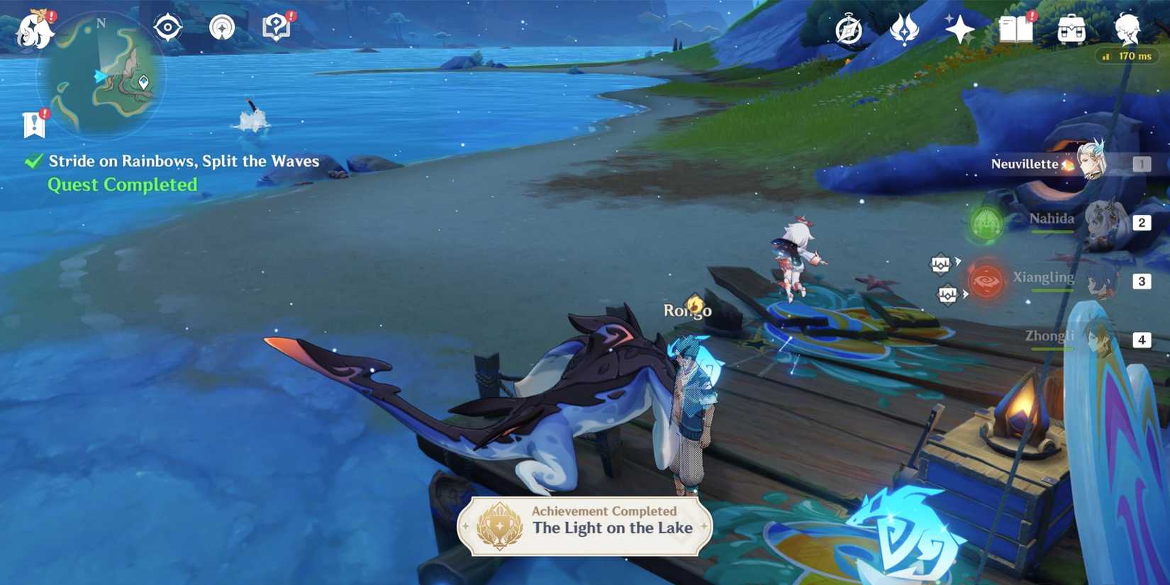 Shiny Shells Location In Stride on Rainbows, Split the Waves Quest ...