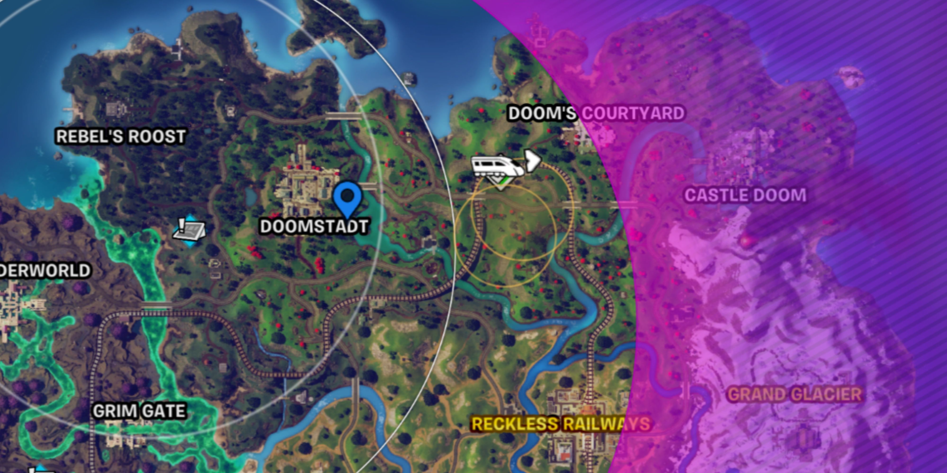 Fortnite: Chapter 5 Season 4 Wasteland Warrior Medallion Locations
