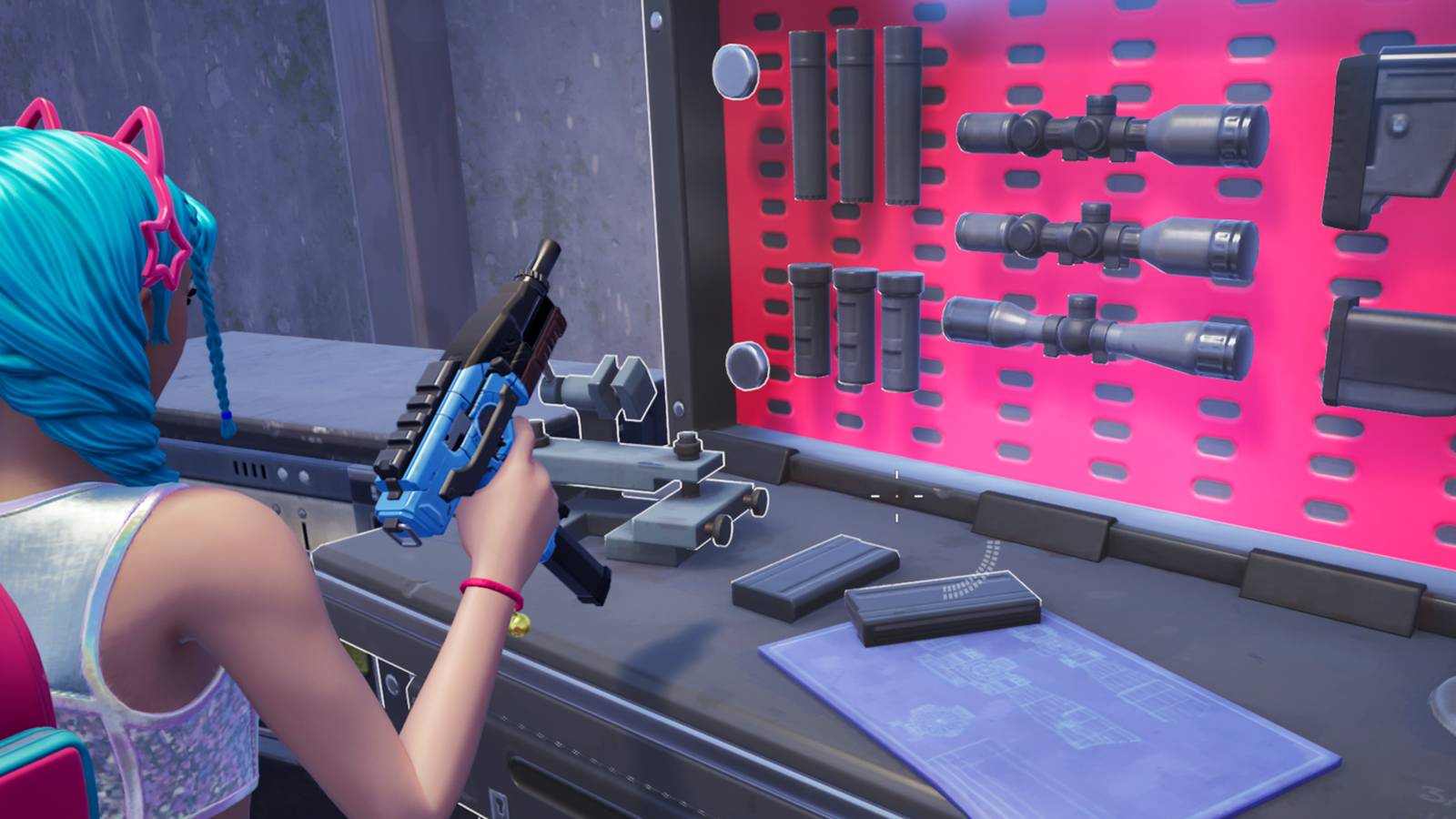 Where to Find Weapon Mod Benches in Fortnite
