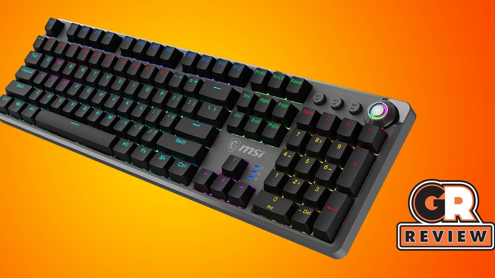 MSI Forge GK310 Gaming Keyboard Review