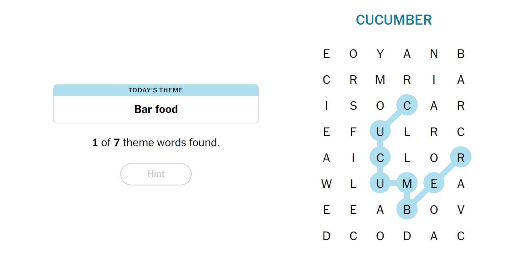 Hints and Answers for New York Times Strands September 1, 2024
