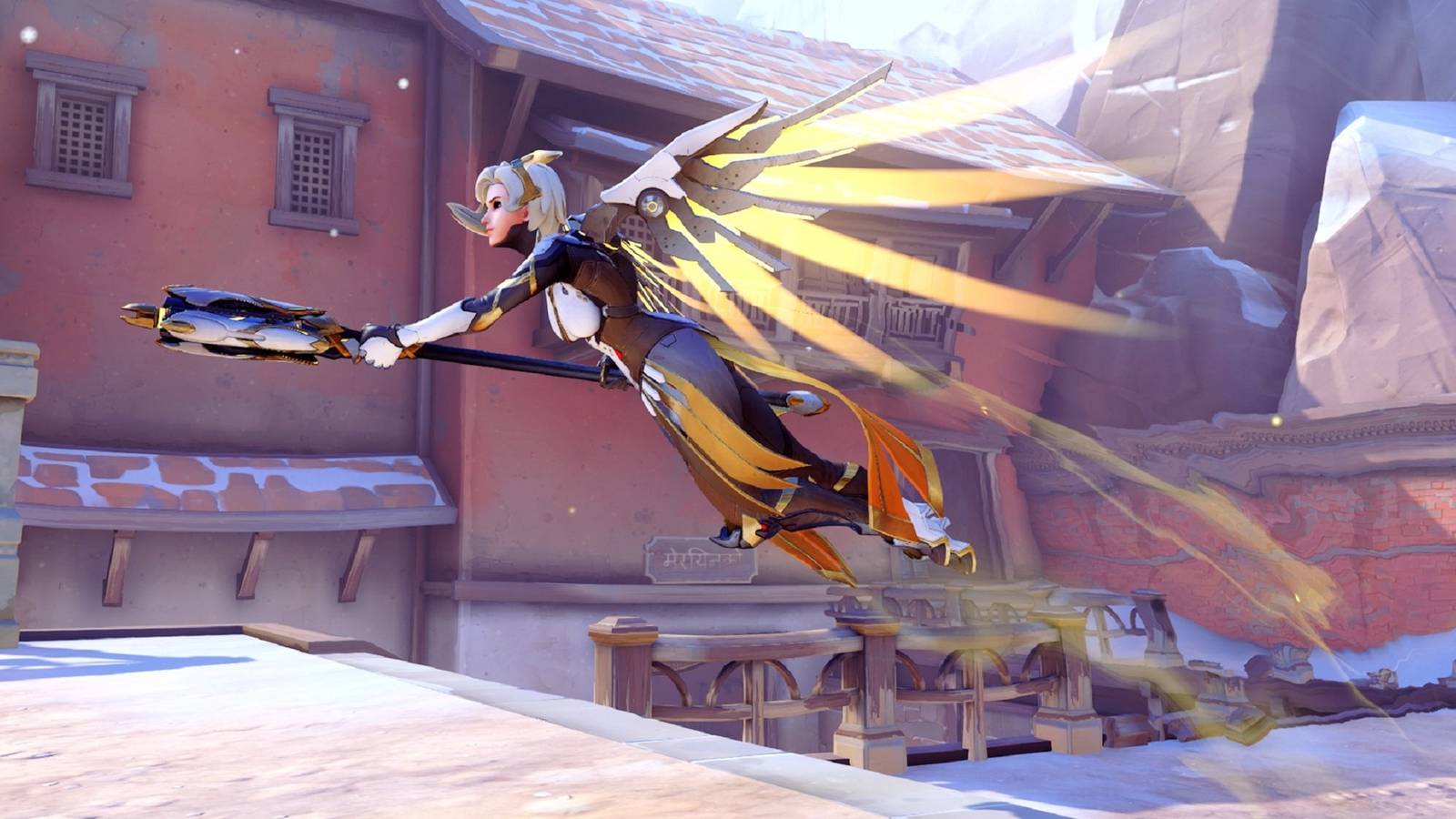 Overwatch 2 Mercy Rez Lands Pharah in Unexpected Location