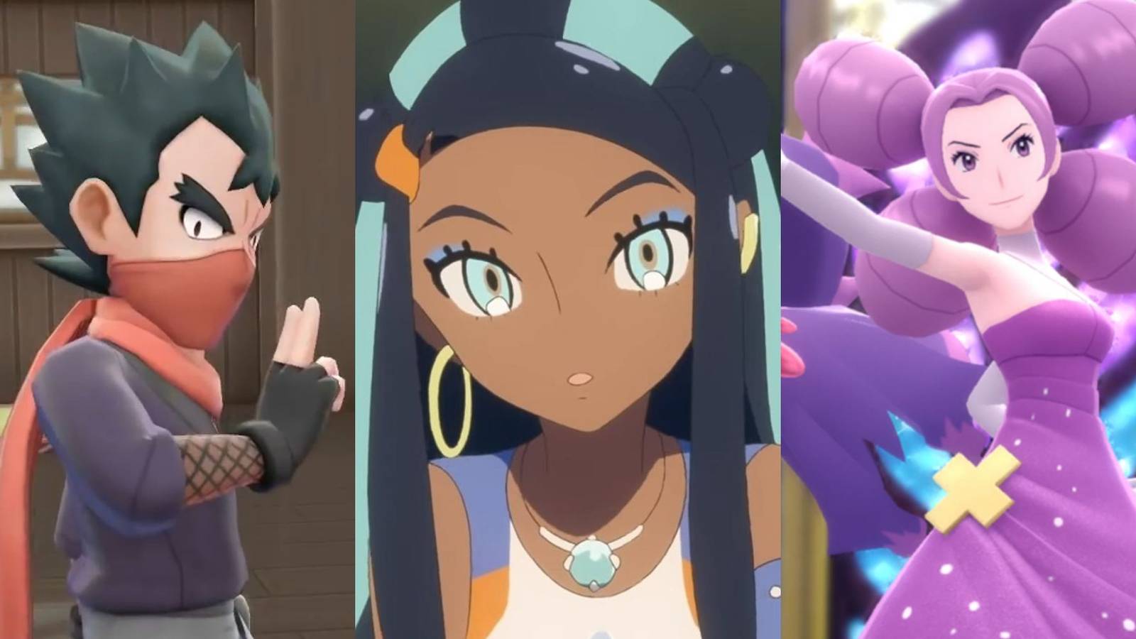 The Best Gym Leaders Character Designs In Pokemon Games