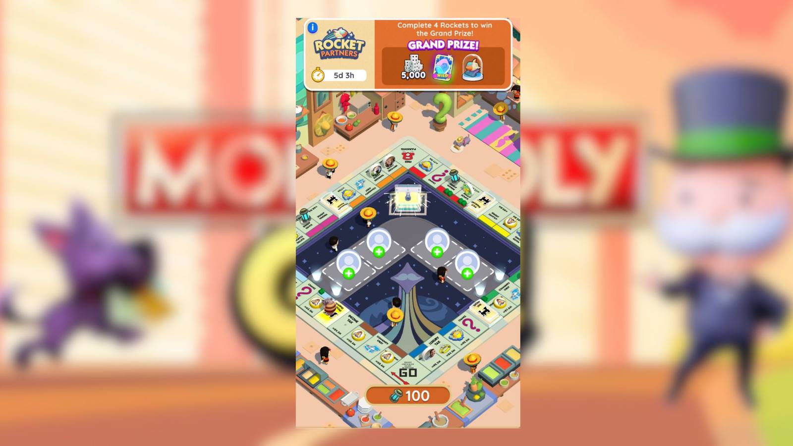Monopoly GO: Rocket Partners Rewards And Milestones