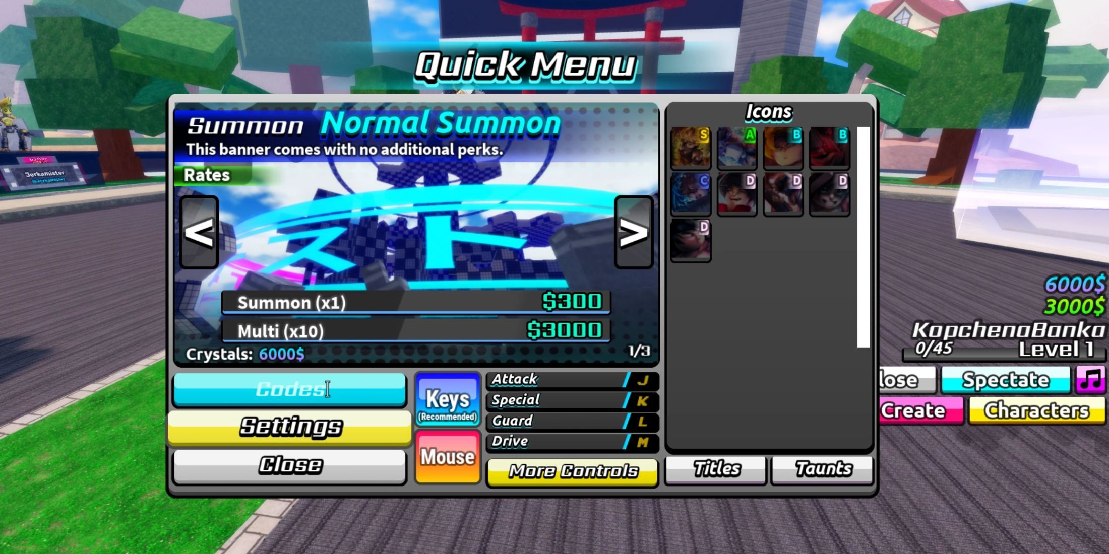 Roblox: Shonen Smash Codes