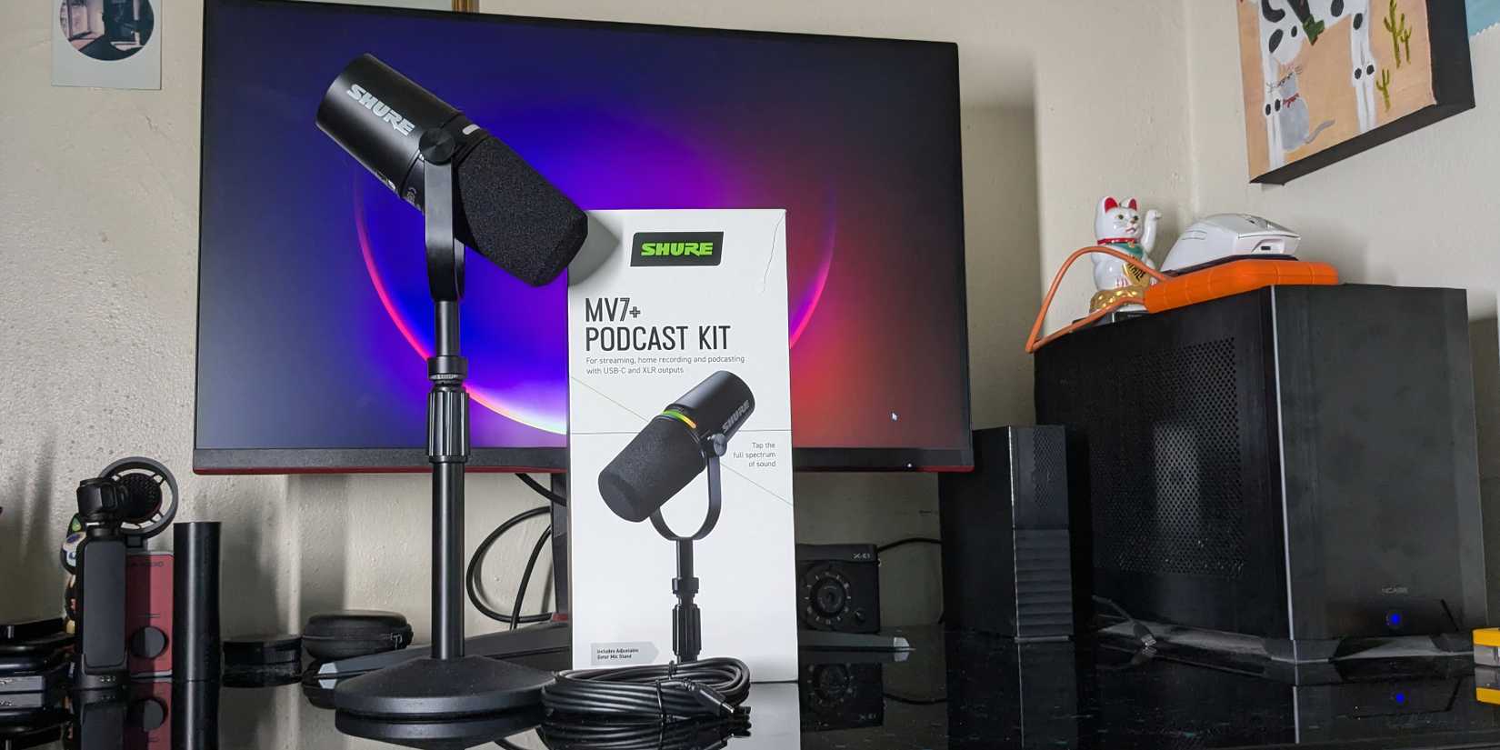 Shure MV7+ Podcast Microphone Review
