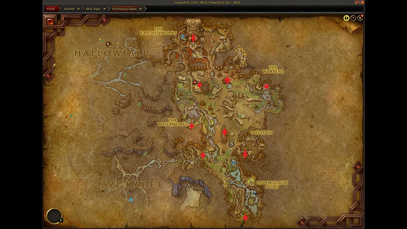 WoW: The War Within - All Skyriding Glyph Locations in The Ringing Deeps