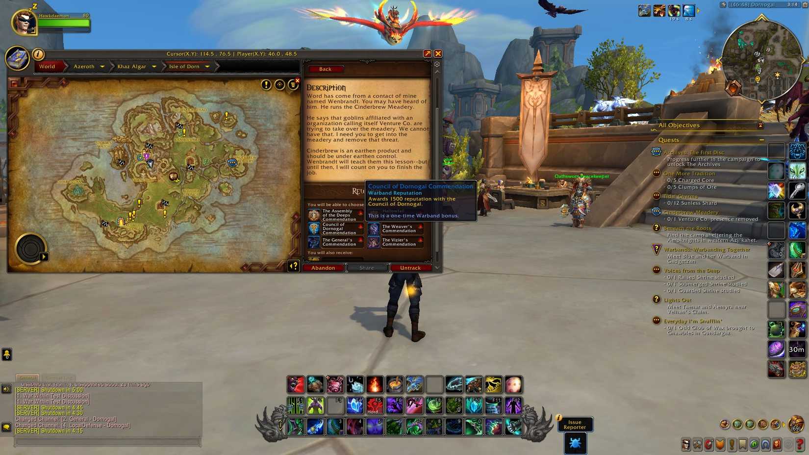 WoW: The War Within - Hallowfall Arathi Renown Guide