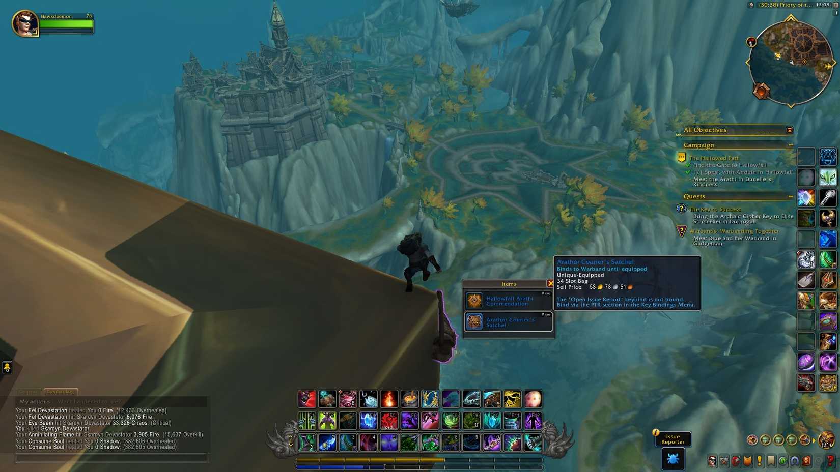 WoW: The War Within - How To Get Arathor Courier's Satchel (Secret 34 ...