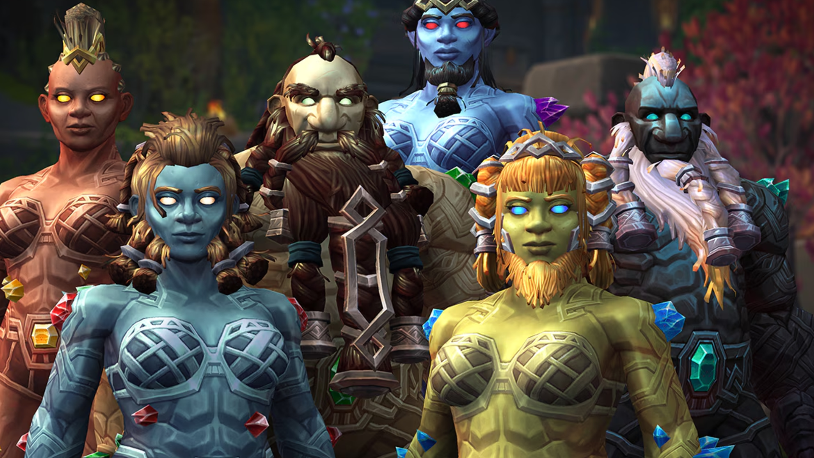 WoW The War Within: Earthen Allied Race Overview: Racials, Classes, & More