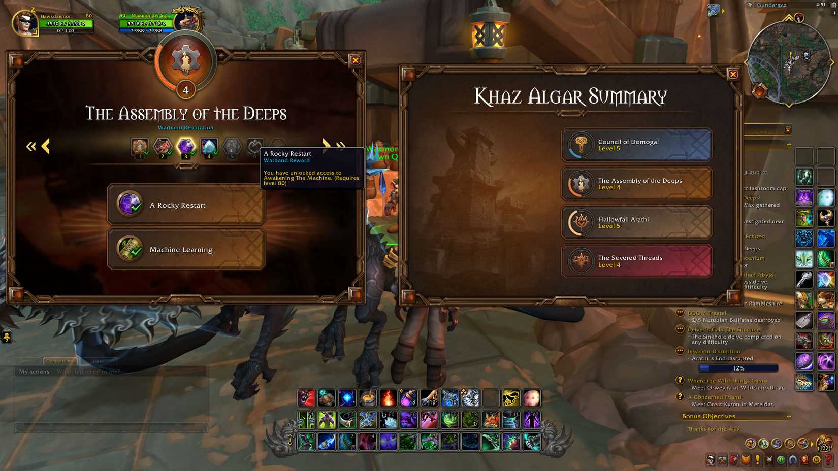 WoW: The War Within - The Assembly of the Deeps Renown Guide