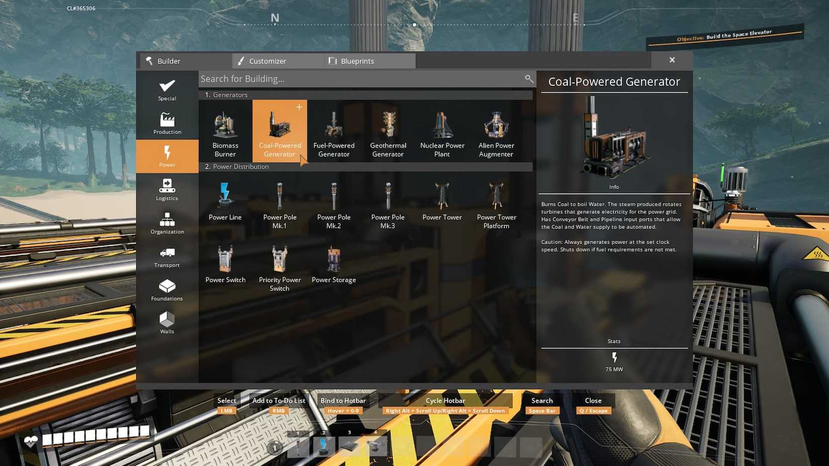 How to Set Up a Coal Power Plant and Generator in Satisfactory