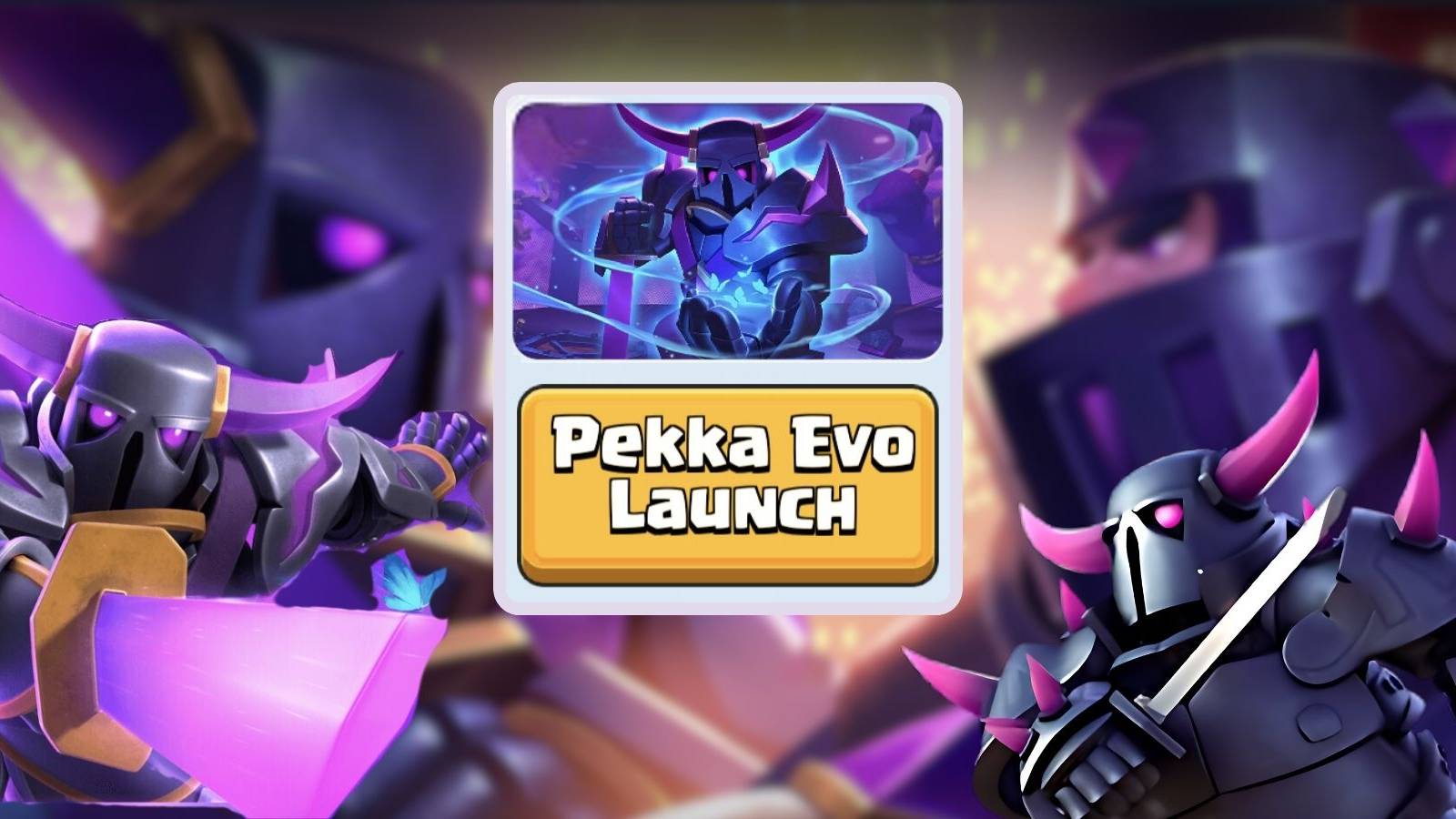 Clash Royale: Best Decks for Pekka Evo Launch Event