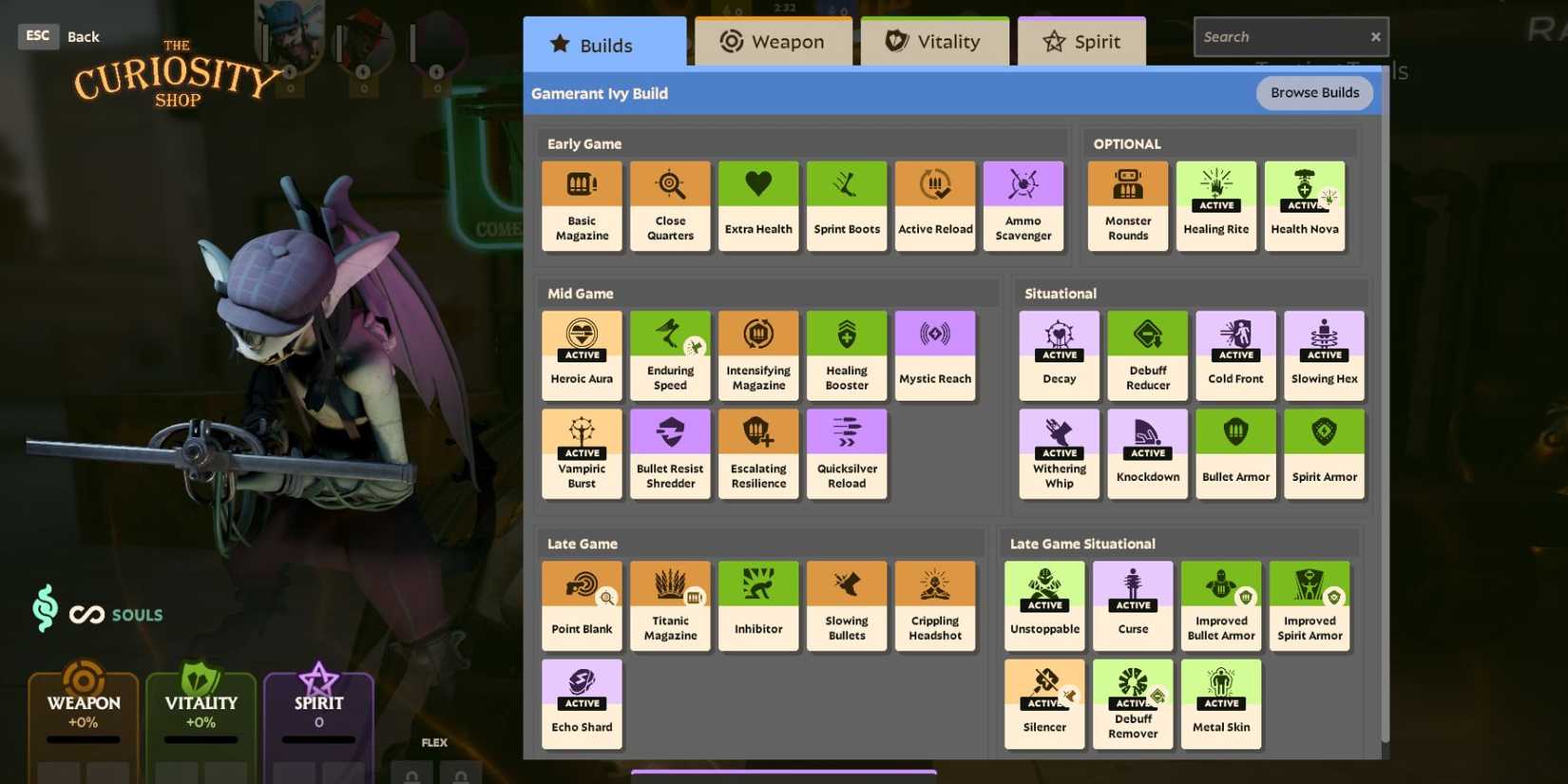 Deadlock: Ivy Build Guide