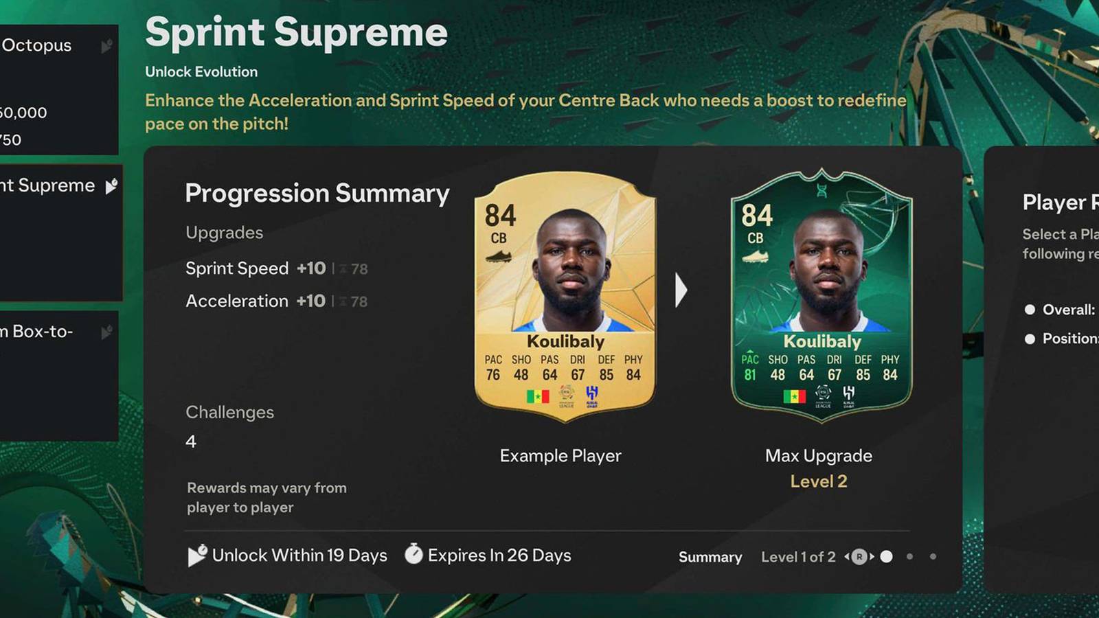 EA Sports FC 25: Best Sprint Supreme Evolution Players