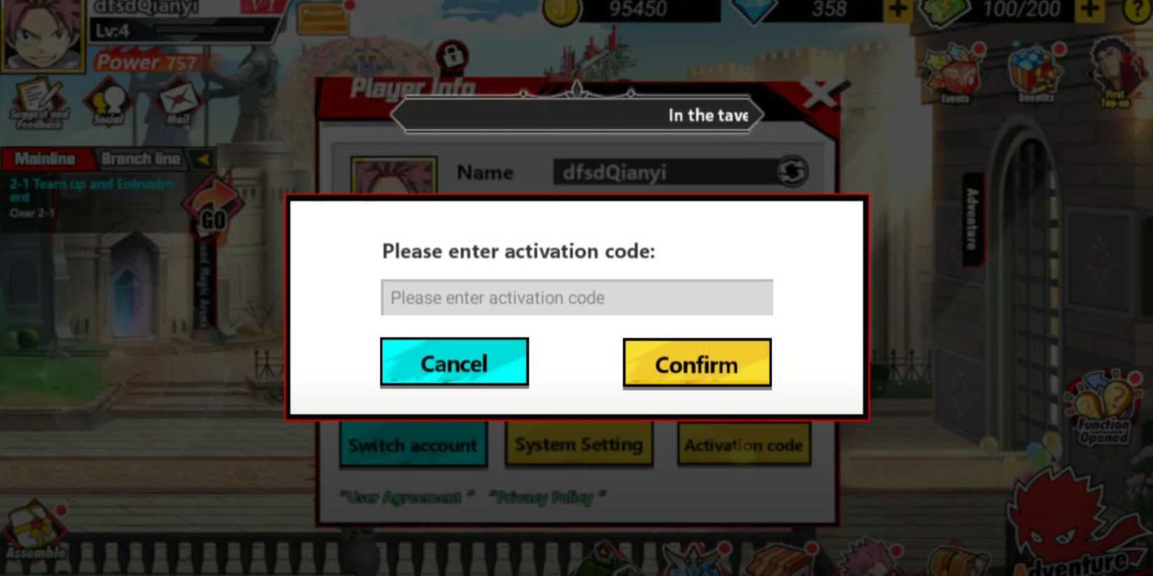 Fairy Legends Tail Quest Codes