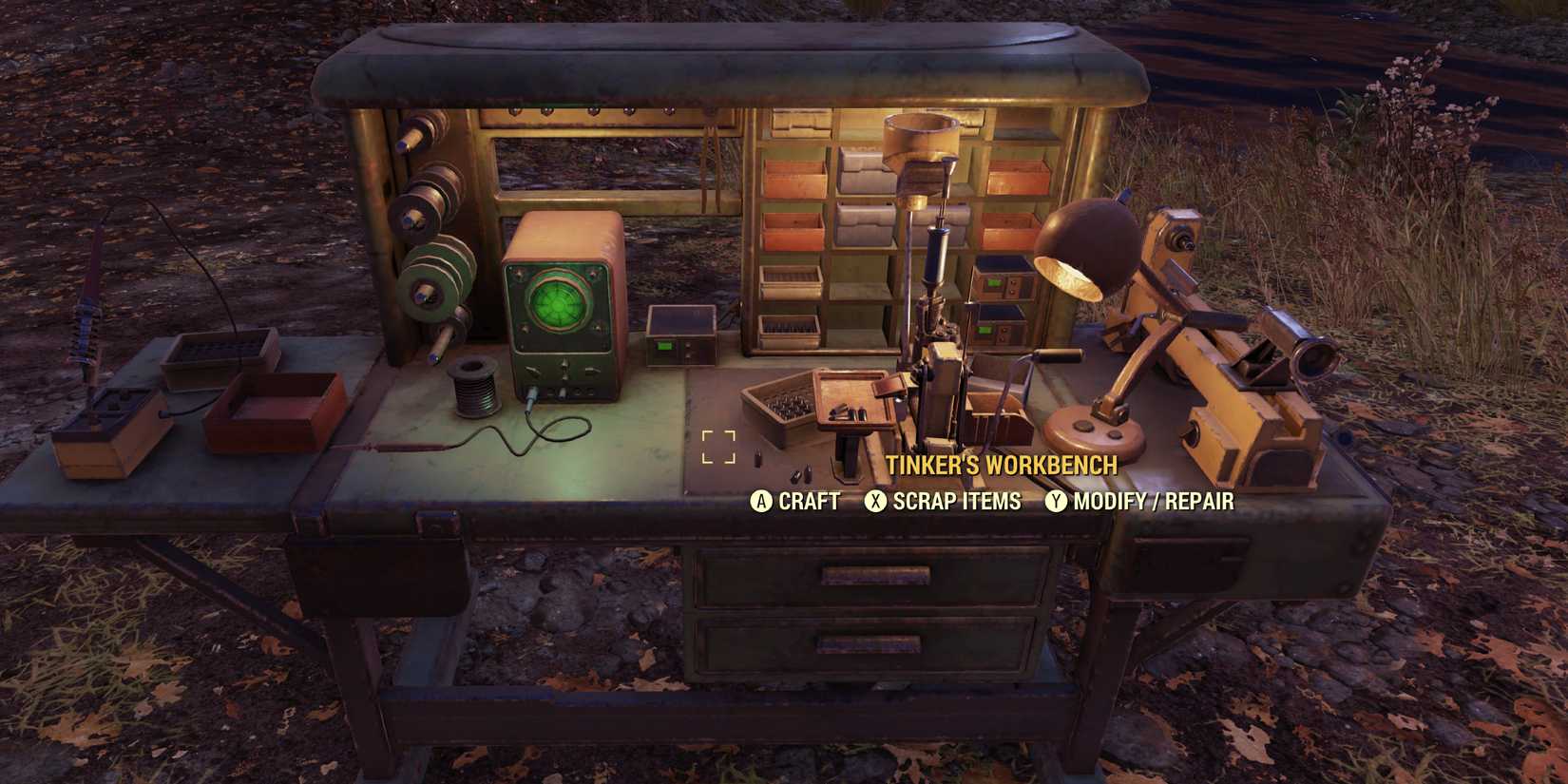 How to Build Tinker’s Workbench in Fallout 76