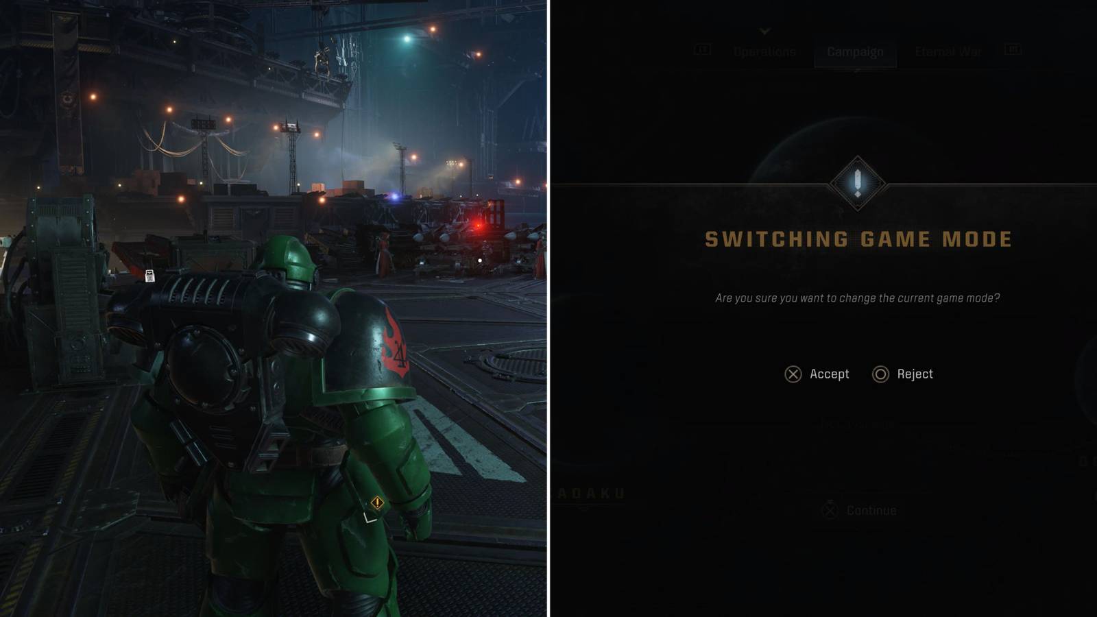 How To Change Game Modes In Space Marine 2