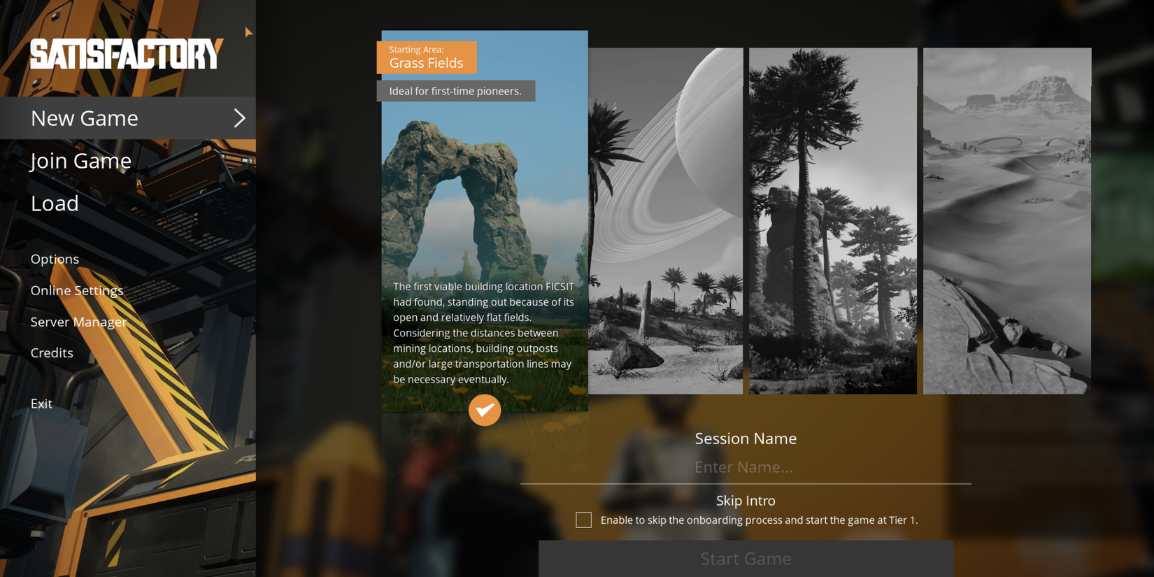 Satisfactory: Best Starting Area For Beginners