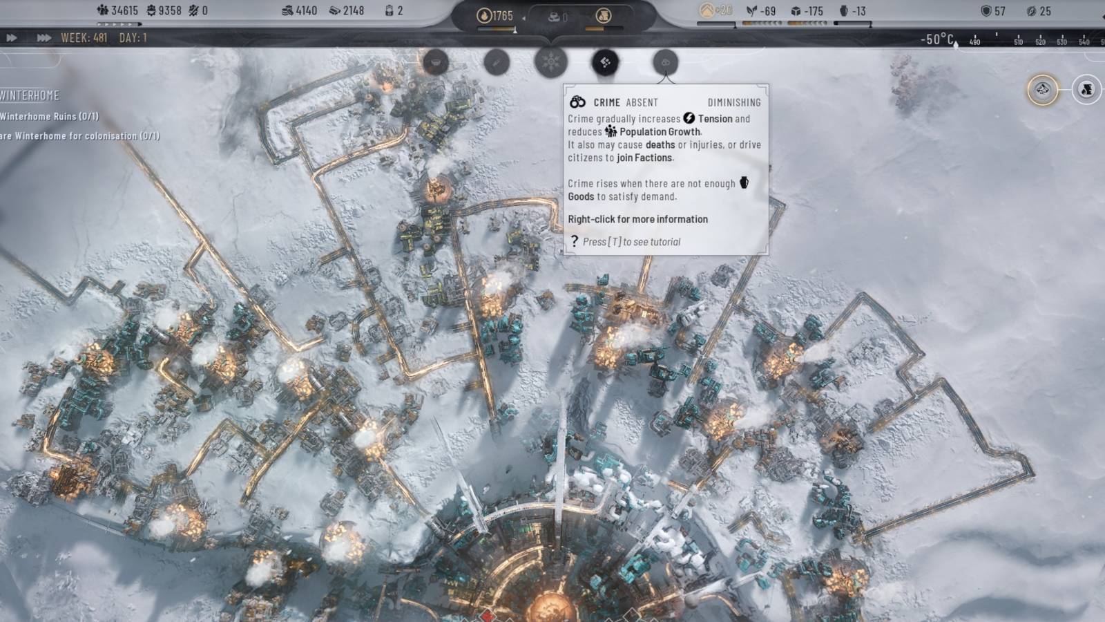 Frostpunk 2: How to Decrease Crime