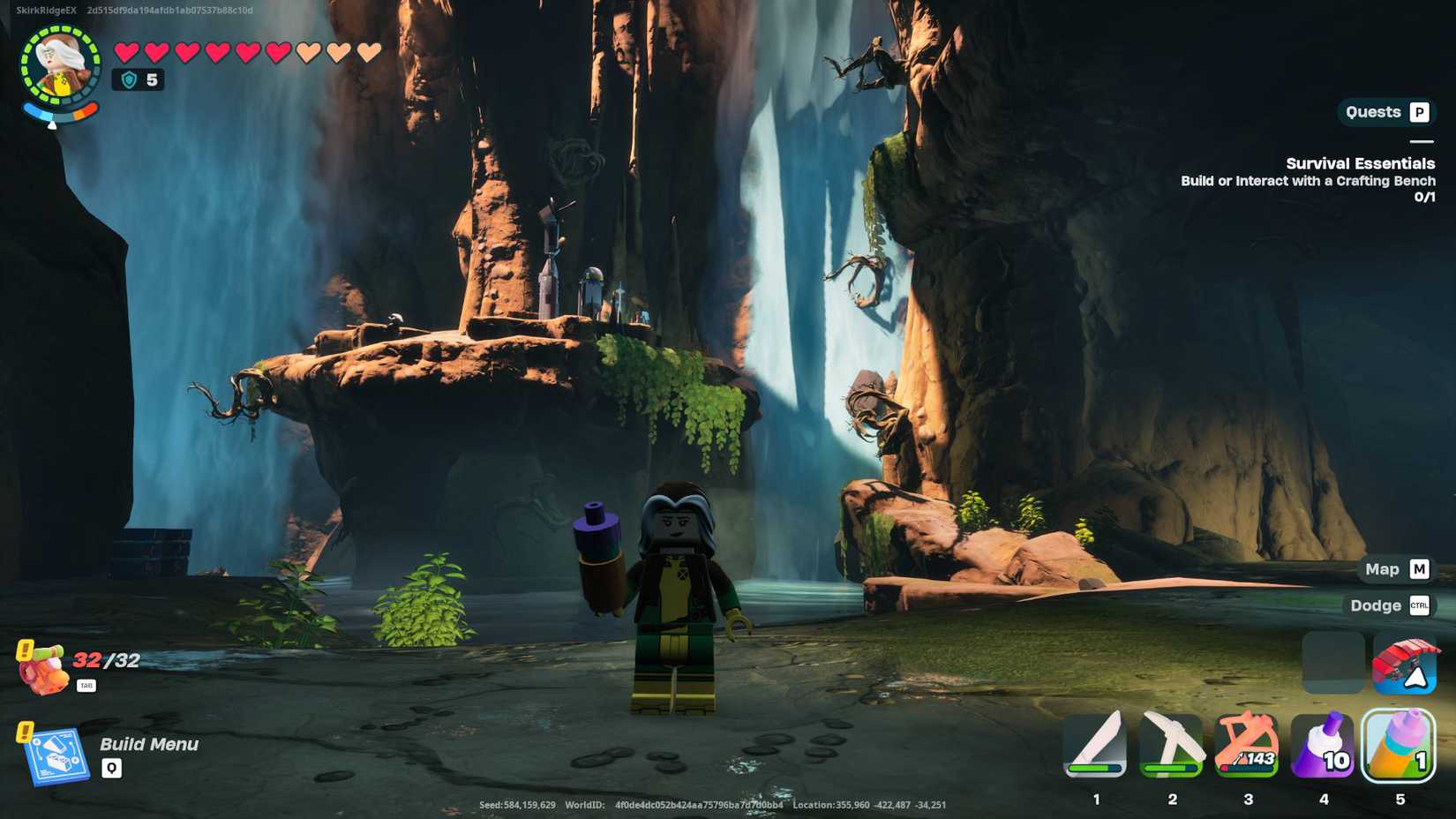 All Biomes in LEGO Fortnite