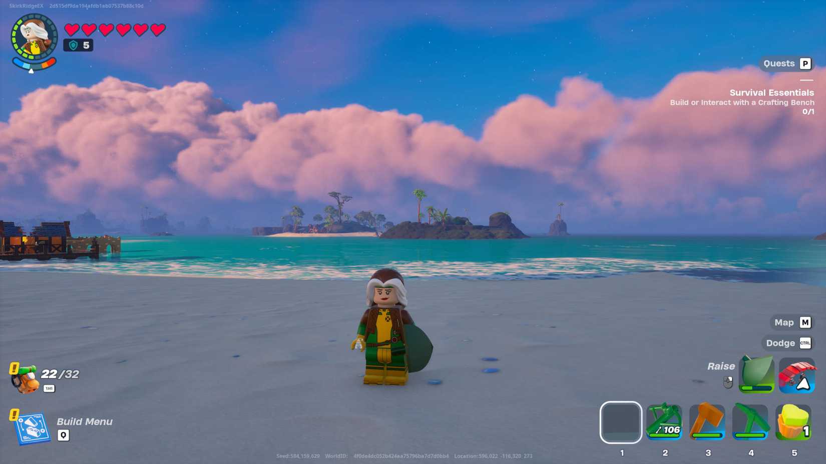 All Biomes in LEGO Fortnite