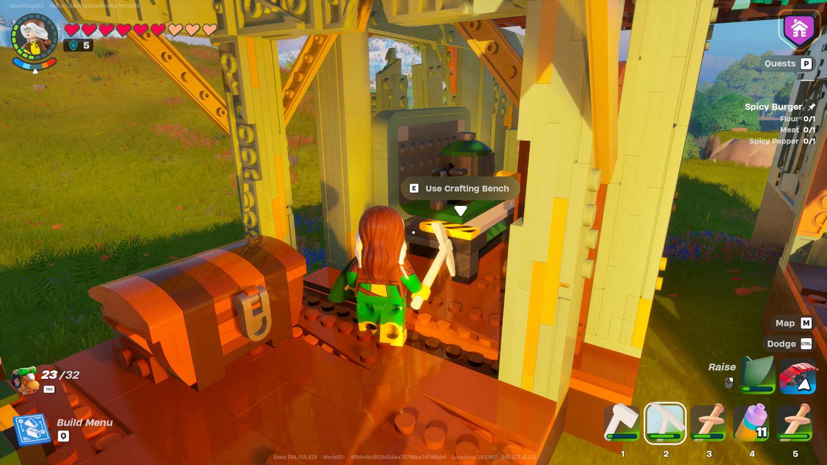 How to Get Mahogany in LEGO Fortnite