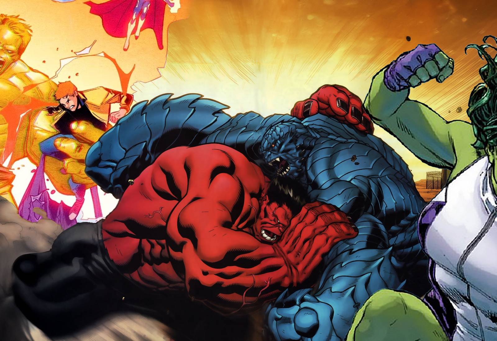 red she hulk coloring page