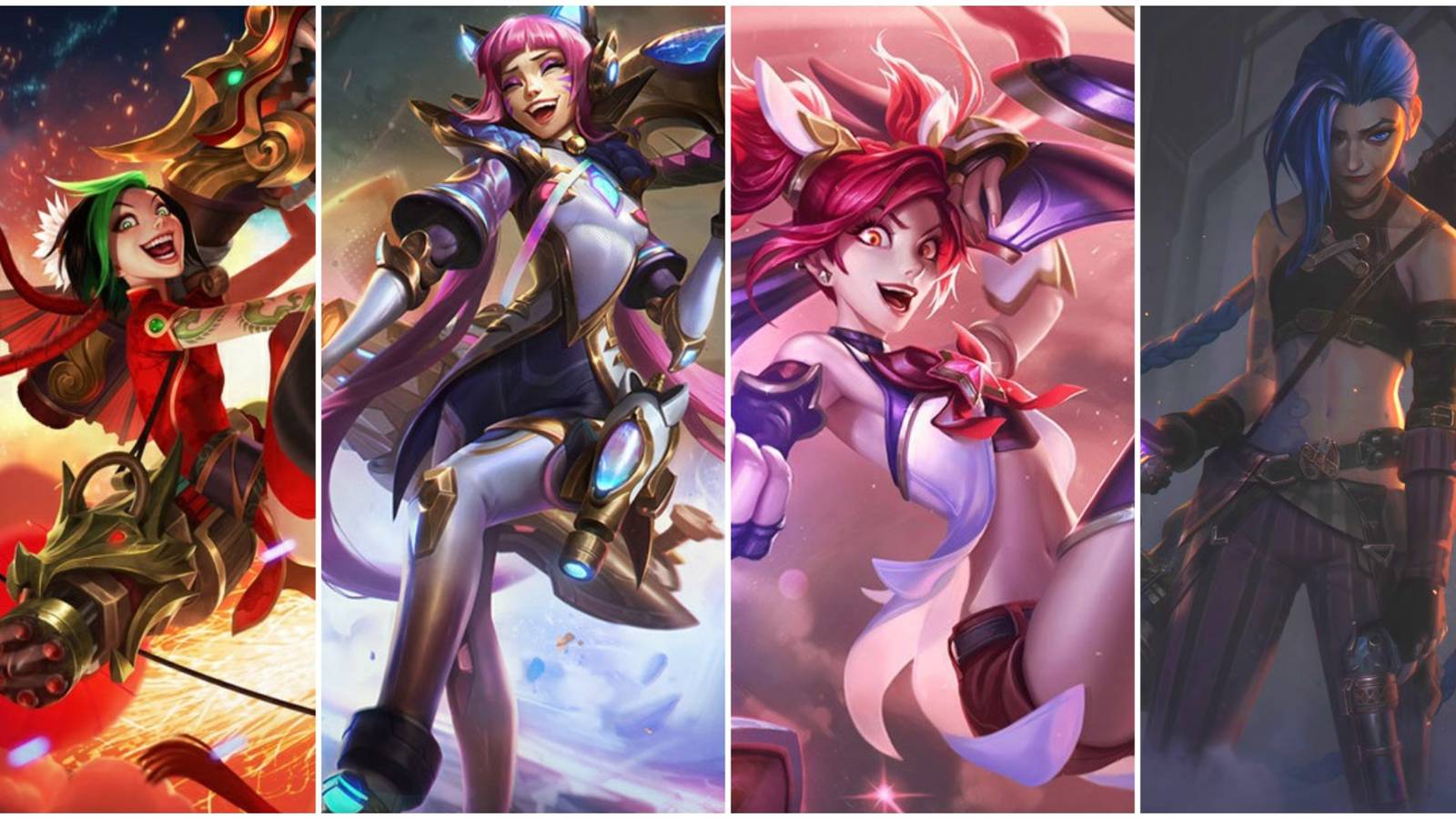 The Best Jinx Skins In League Of Legends, Ranked