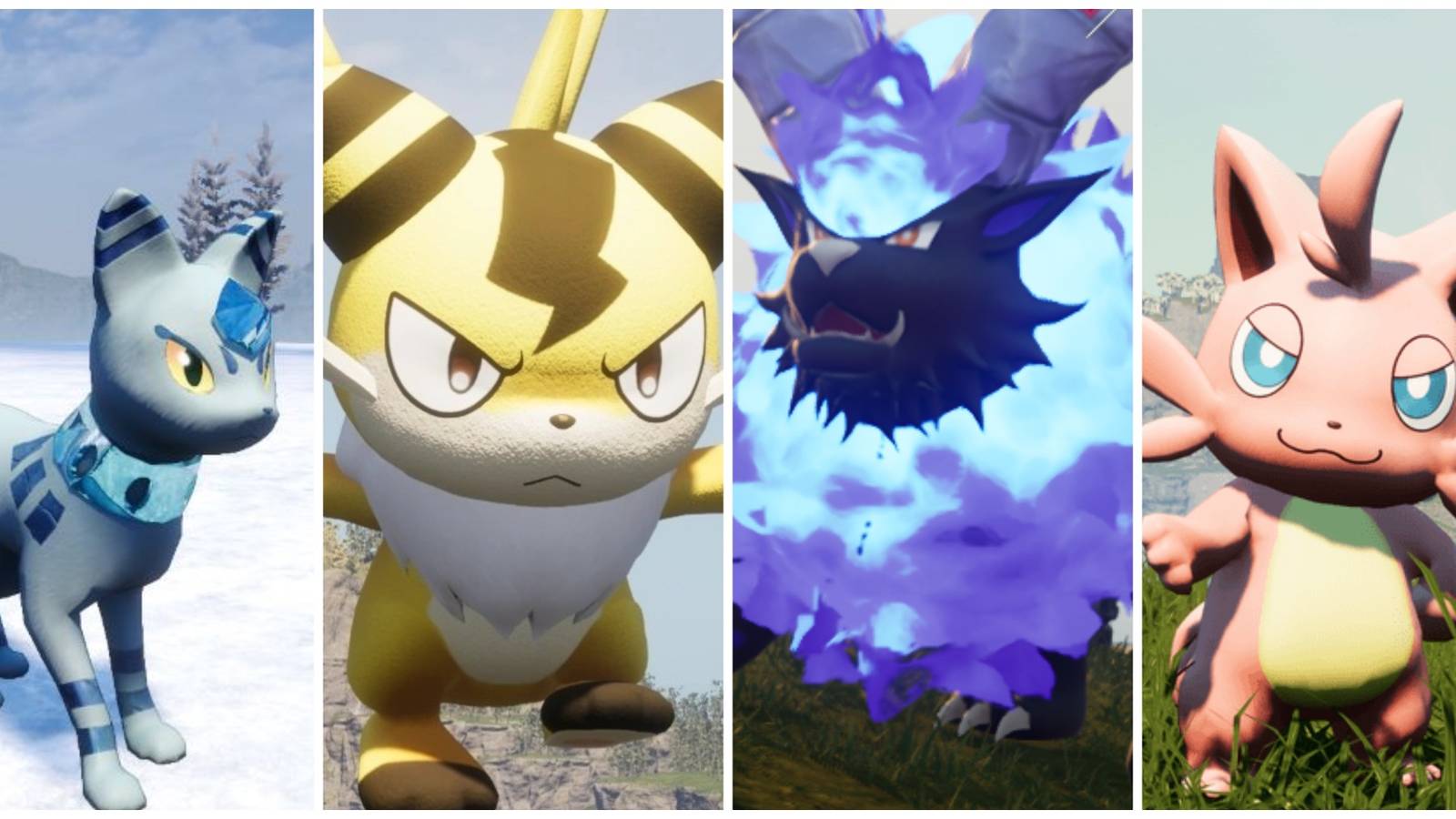 The Best Cat-Like Pals In Palworld