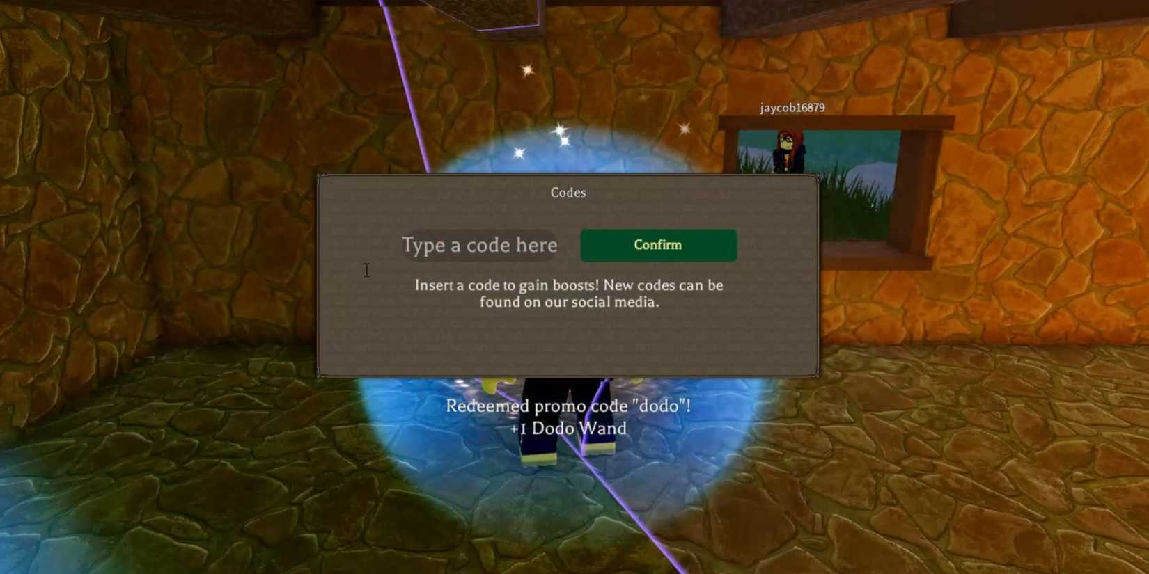 Roblox: Mystic Magic Codes